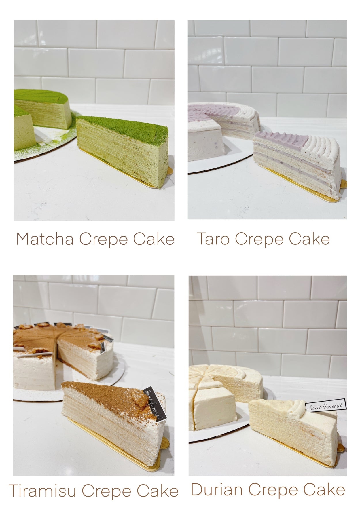 Crepe Cake – Sweet General Bakery Cafe